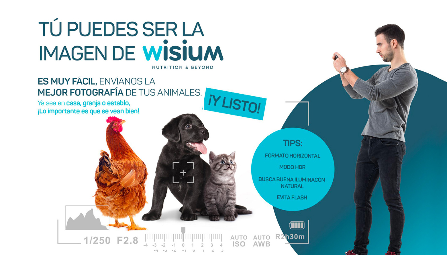 ¡Tú puedes ser la imagen de Wisium!