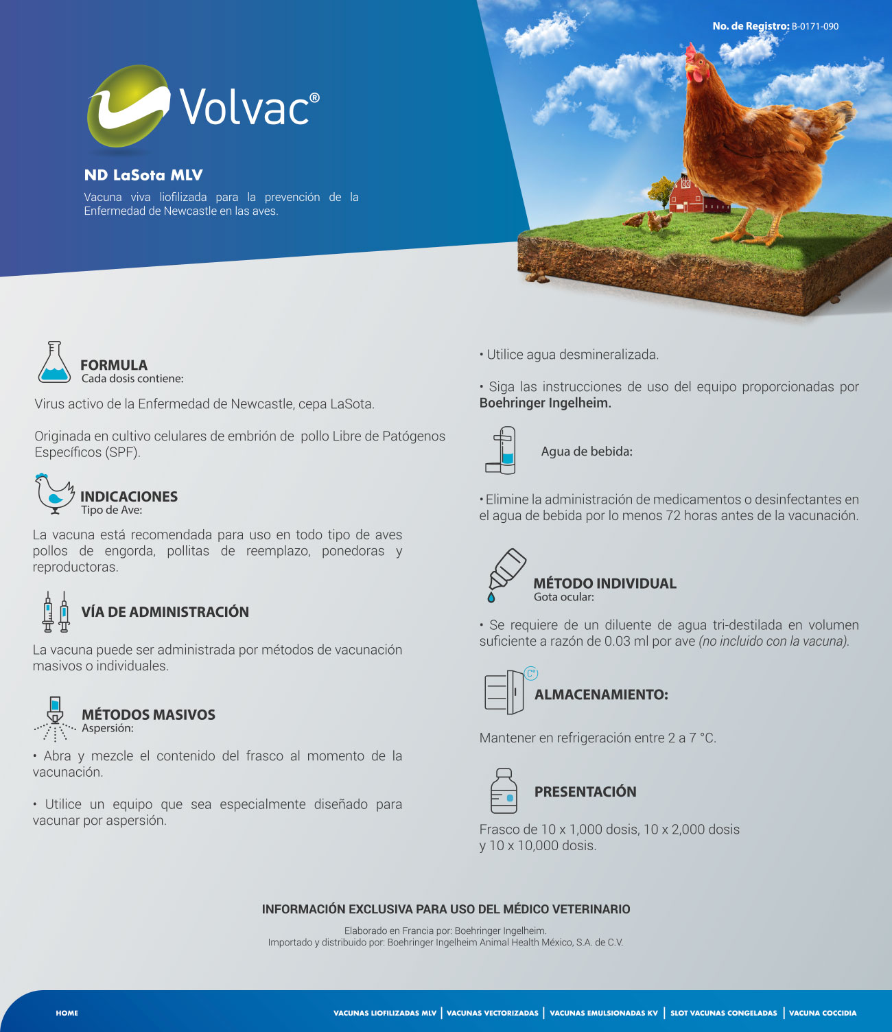 Volvac® ND LaSota MLV