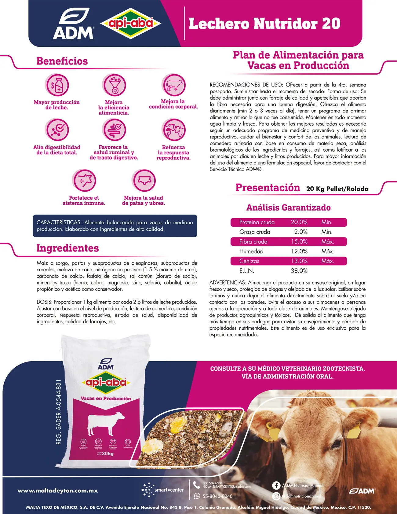 Lechero nutridor 20